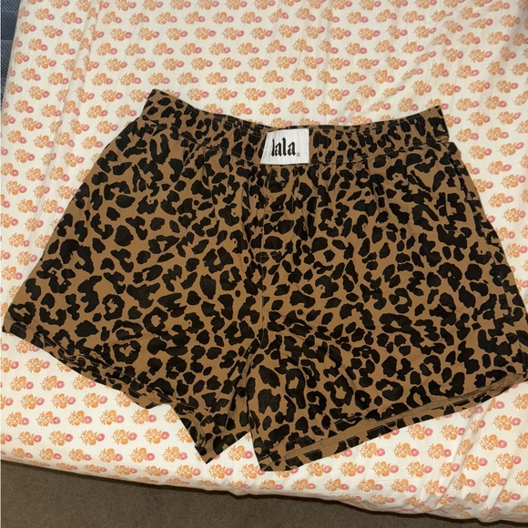 Dressed in LALA | Shorts | Leopard Lover Boxer Shorts | Poshmark
